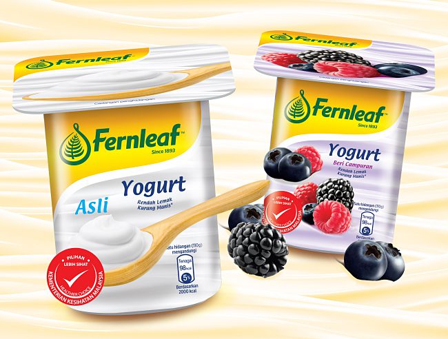 New Fernleaf Yogurt provides low fat and less sweet goodness